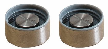 Brieftons Glass Bottles's Lids, Pack of 2 Stainless Steel Caps
