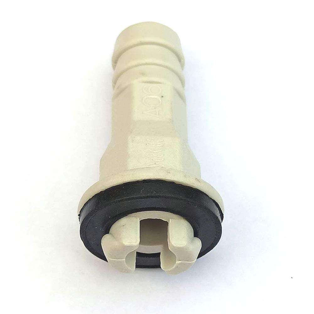 5 Pack 15 mm AC Drain Hose Adapter with Rubber Ring for Midea Mini-Split and Window AC Unit. Universal Drain Hose Connector Fitting Compatible with Frigidaire Electrolux Room Air Conditioner, 0.6 Inch