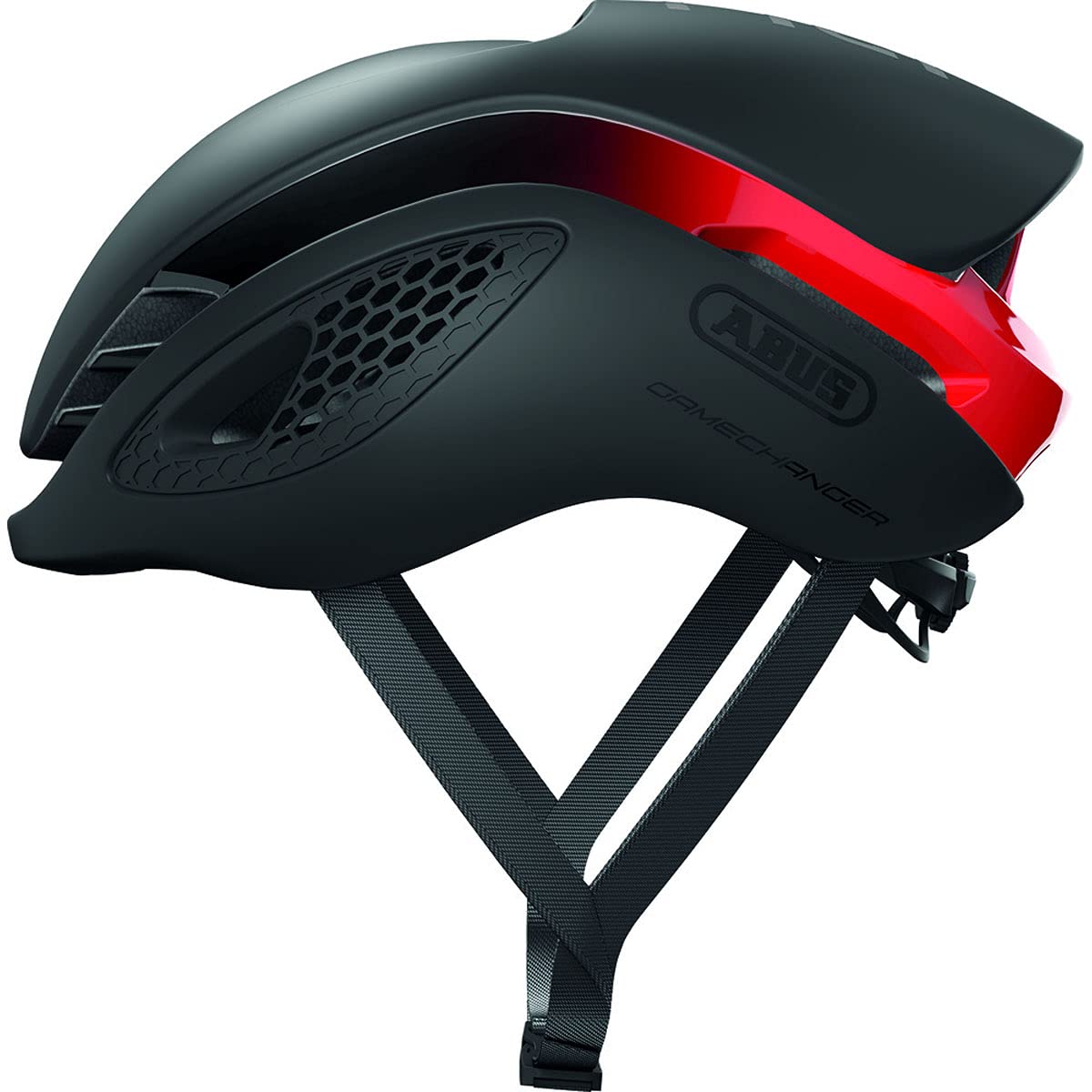 ABUS - Gamechanger - Cycling Road Bike Helmet Aerodynamic Design and Multi Shell in Mold Shock Absorption - Black Gold - L (58-62)