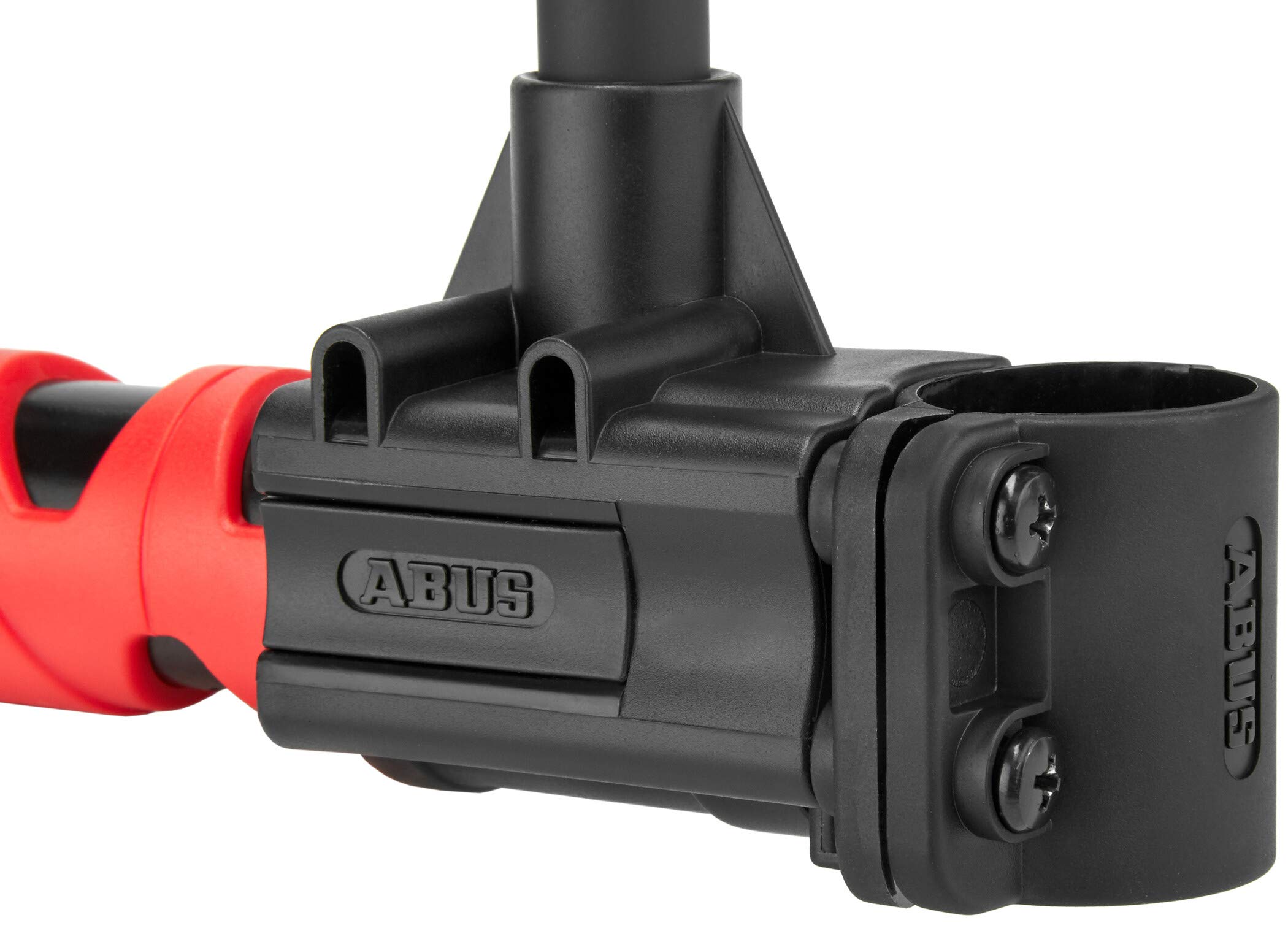 ABUS Ultimate 420 U-Lock + USH Bracket - Bike Lock with Round Shackle and Bracket - ABUS Security Level 12-140 mm Shackle Height, Black
