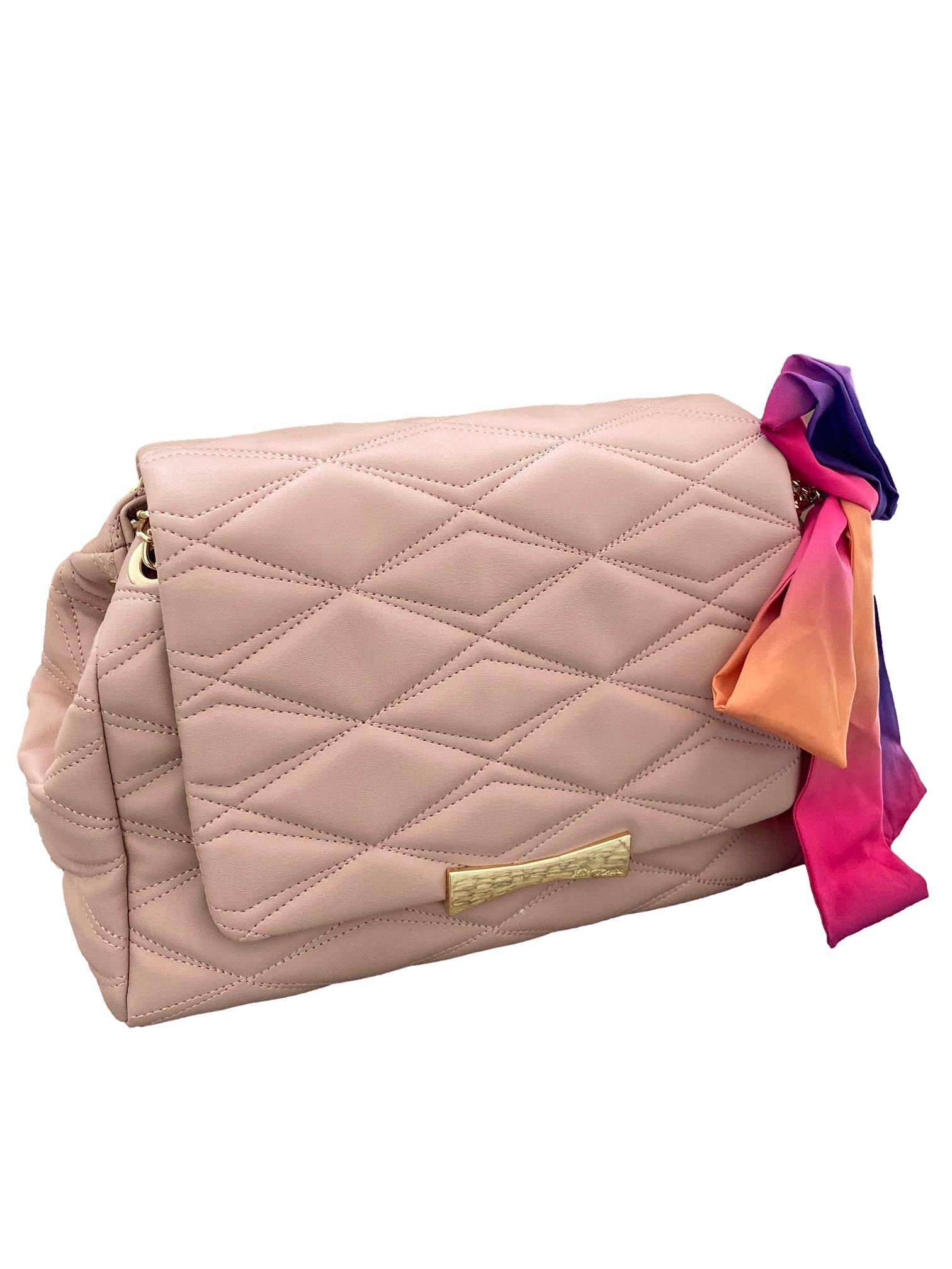 Betsey Johnson Amber Crossbody Blush Multi One Size
