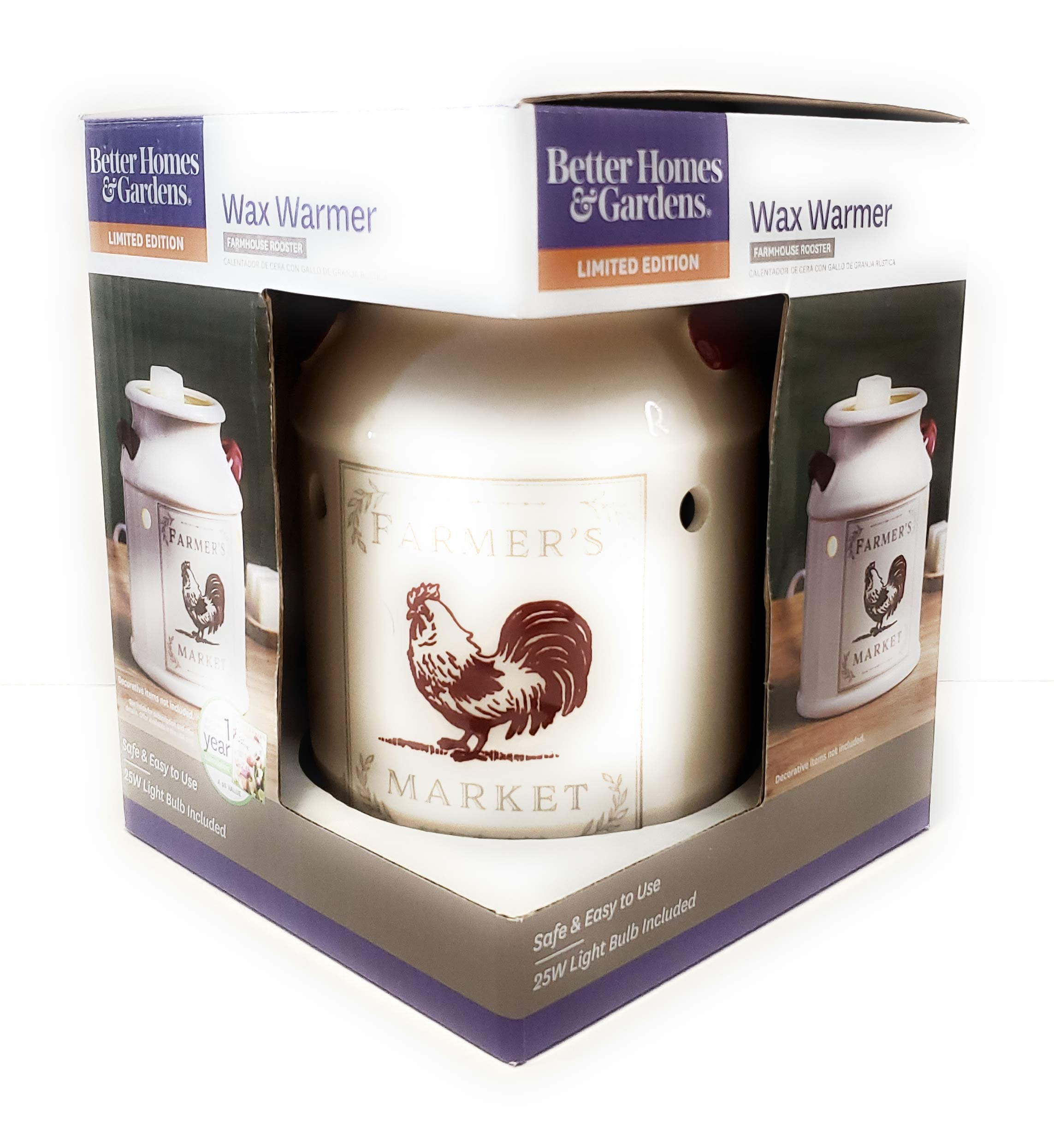 Better Homes -Gardens Farmhouse Rooster Wax Warmer