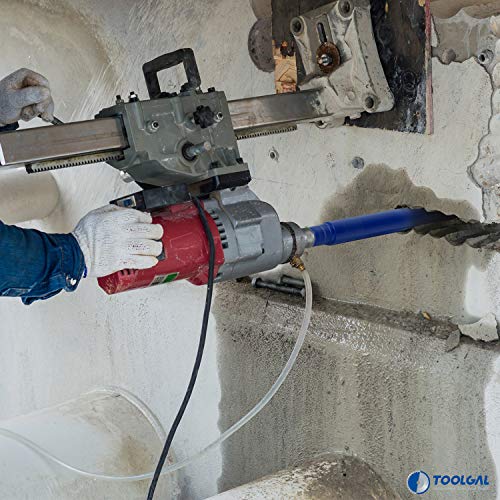 TOOLGAL Diamond Core Drill Bit 2" for Masonry - Wet Drilling of Concrete/Reinforced Concrete - Laser Welded Diamond Segmented - 11/4" UNC for Fixed or Hand-held core Drilling Machines
