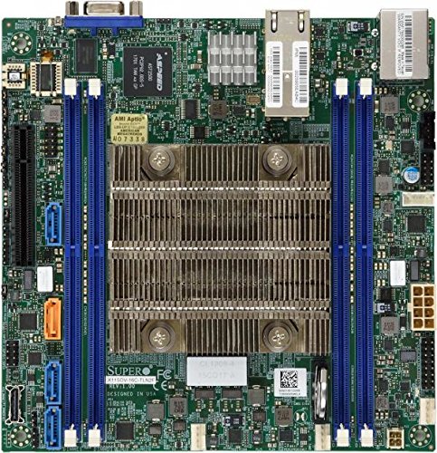 Supermicro MBD-X11SDV-16C-TLN2F-O X11SDV-16C-TLN2F - Motherboard - mini ITX - Intel Xeon D-2183IT - USB 3.0-2 x 10 Gigabit LAN - onboard graphics