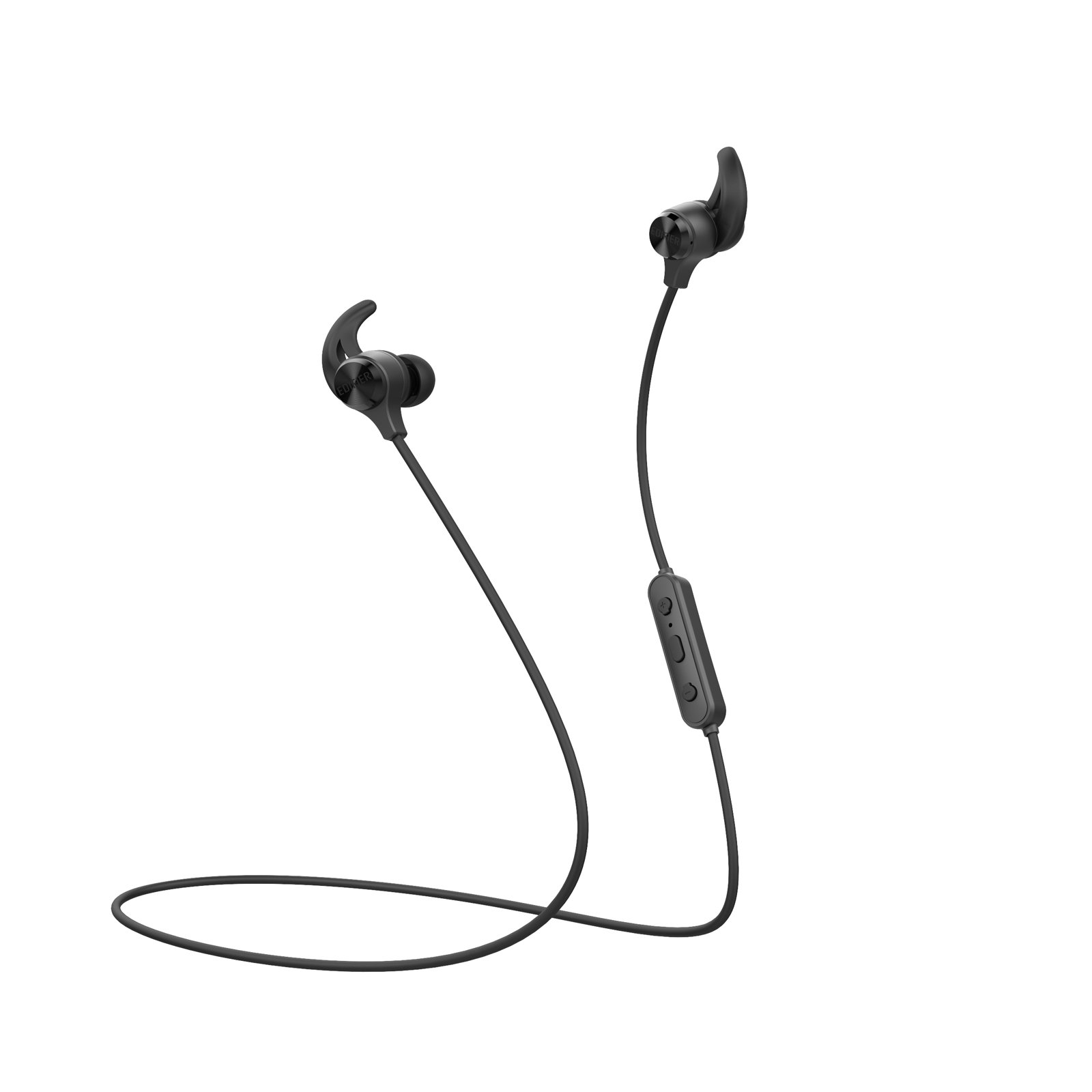 Edifier W280BT Stereo Bluetooth v4.1 Headphones - Earphones for Fitness, Running, Working Out Sweatproof - Black