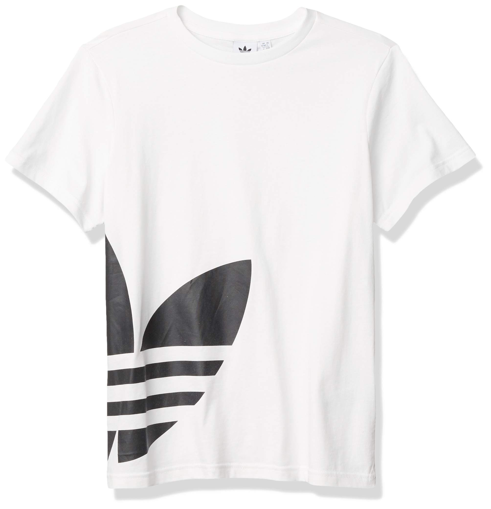 adidas Originals -Men's Big Trefoil T-Shirt, Black/White, 6M