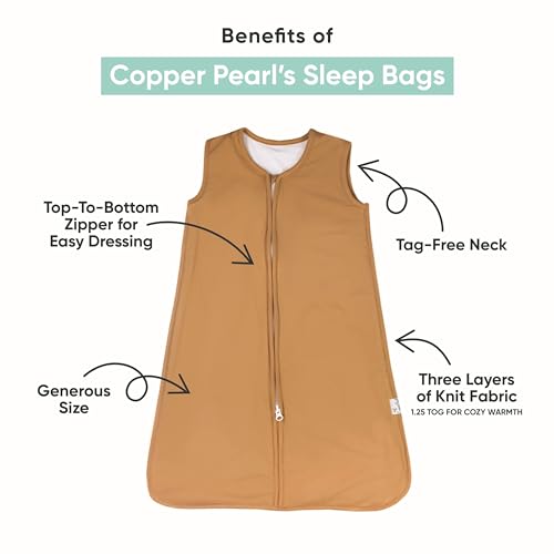 Premium 3-Layer Knit Sleep Bag"Lainey" by Copper Pearl
