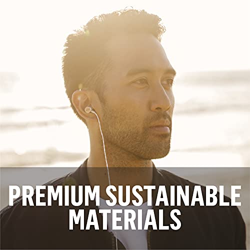 House of Marley Uplift 2: Wired Earphones with Microphone and Sustainable Materials (Brass)
