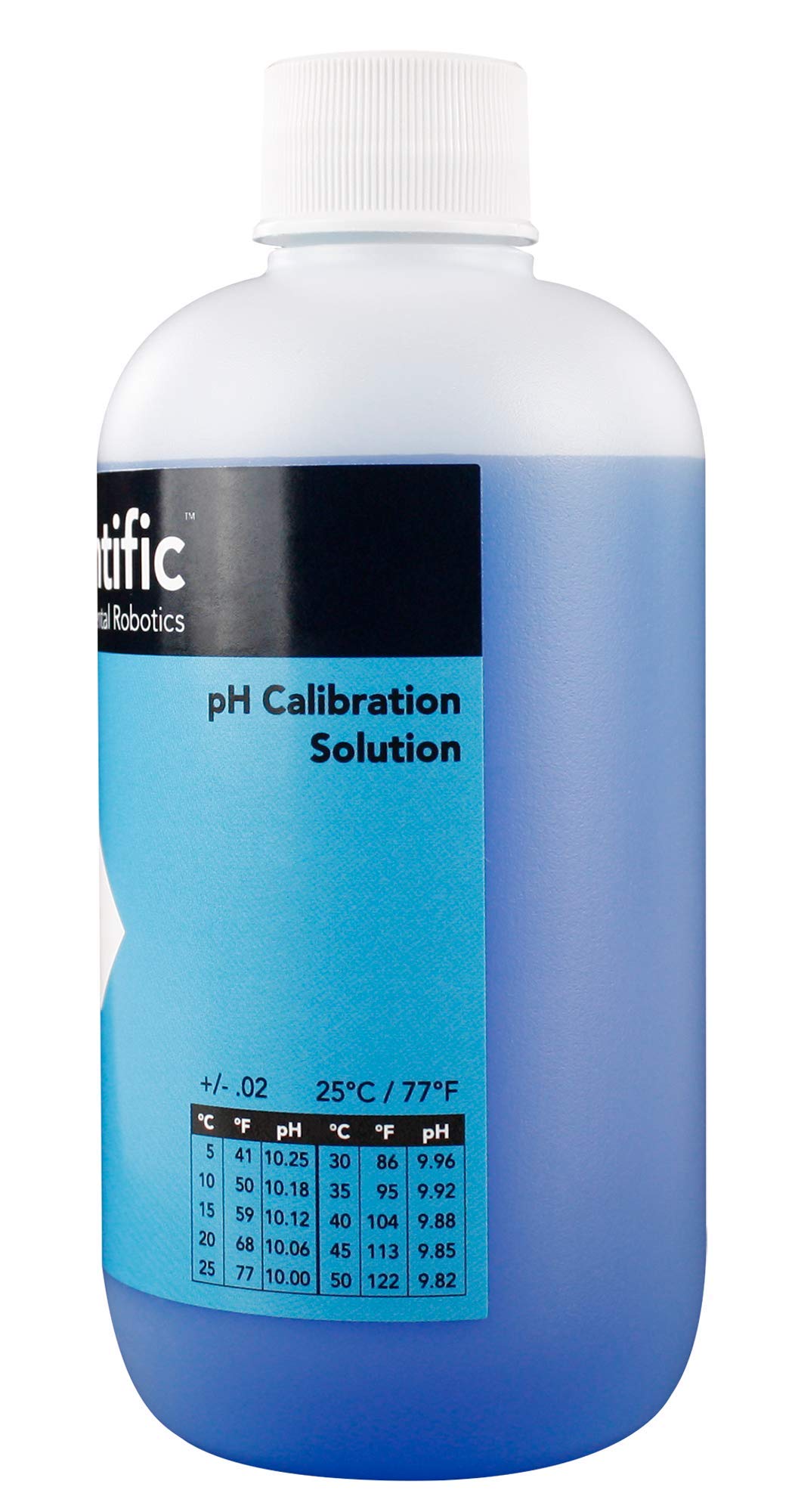 Calibration Solution pH 10.0 - pH Indicator & pH Test Equipment For Hydroponics, Food Processing, Aquariums, Pools, Water - Perfect For Precise pH Meter Calibration Use With pH Probe - 8oz Bottle
