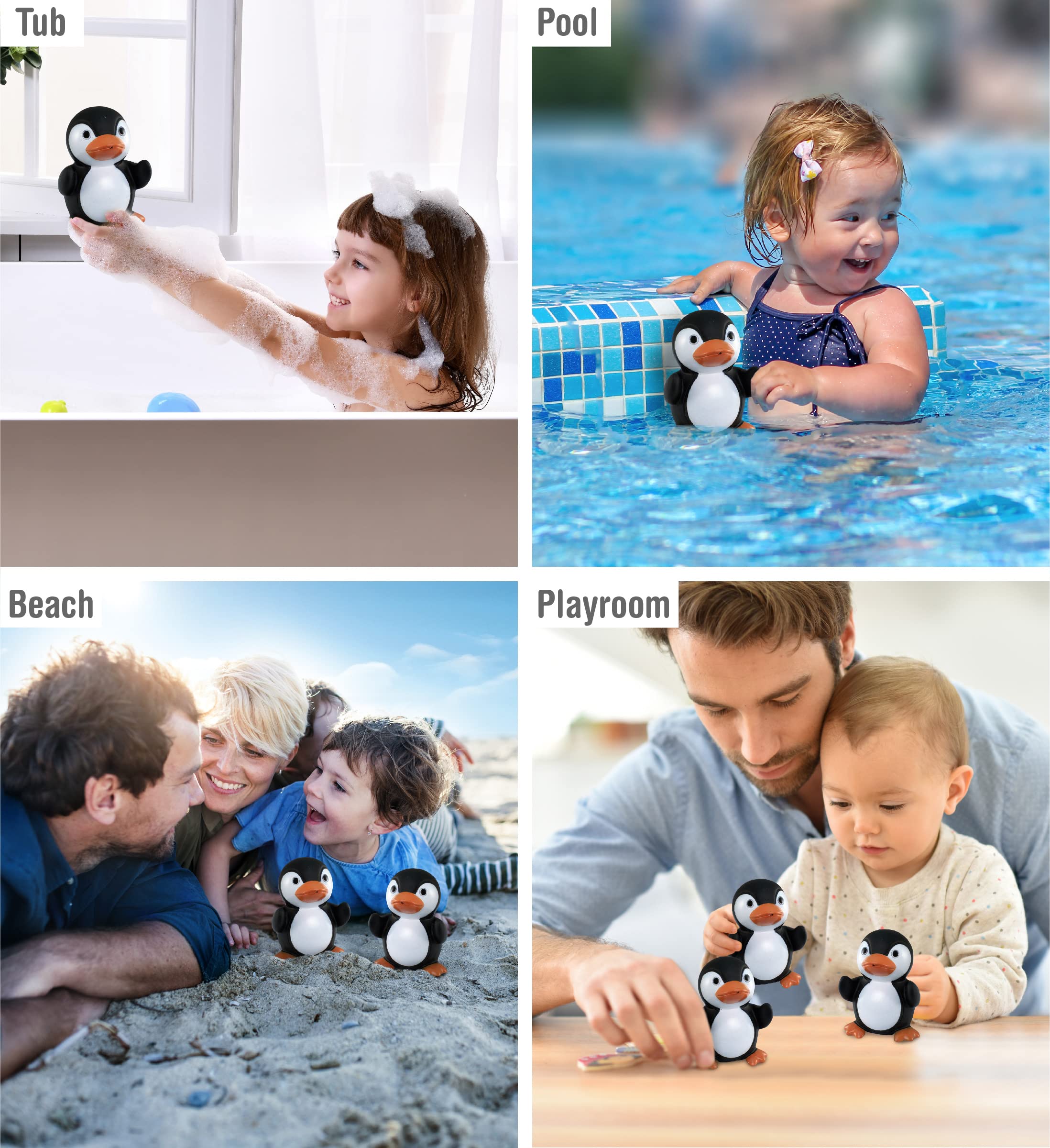 Bath Buddy Penguin Water Squirter