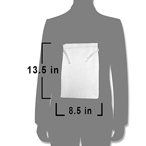 3dRose Image Of People Say Pennies Heaven Sends Me Dimes-Wine Bag, 13.5 by 8.5-inch , Beige