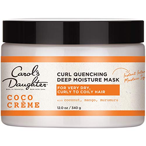 Carol's Daughter Coco Creme Hair Mask for Very Dry Hair with Coconut Oil and Mango Butter, 12 oz