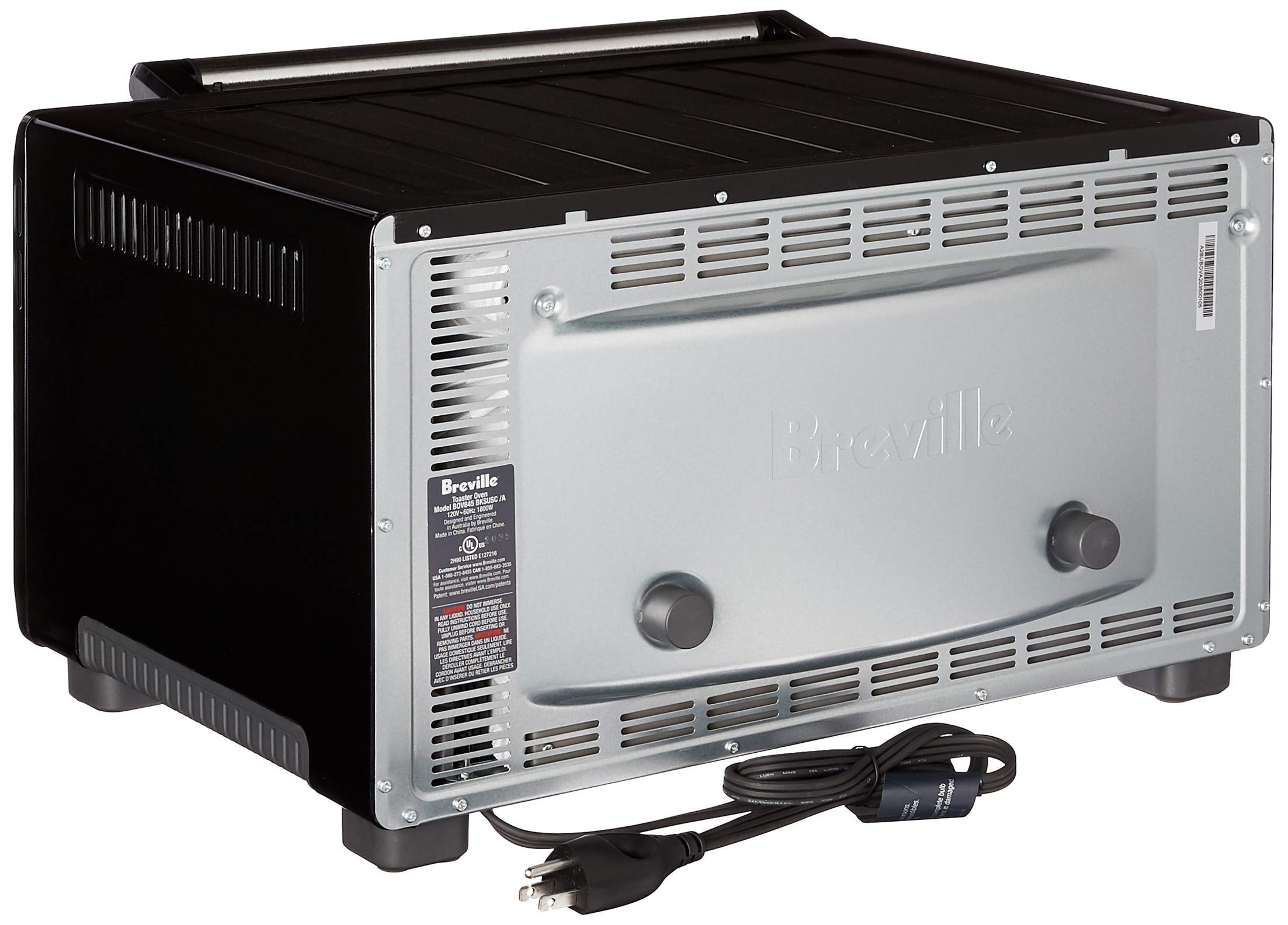 Breville Smart Pro Countertop Oven, Bla, Black Sesame (Renewed)