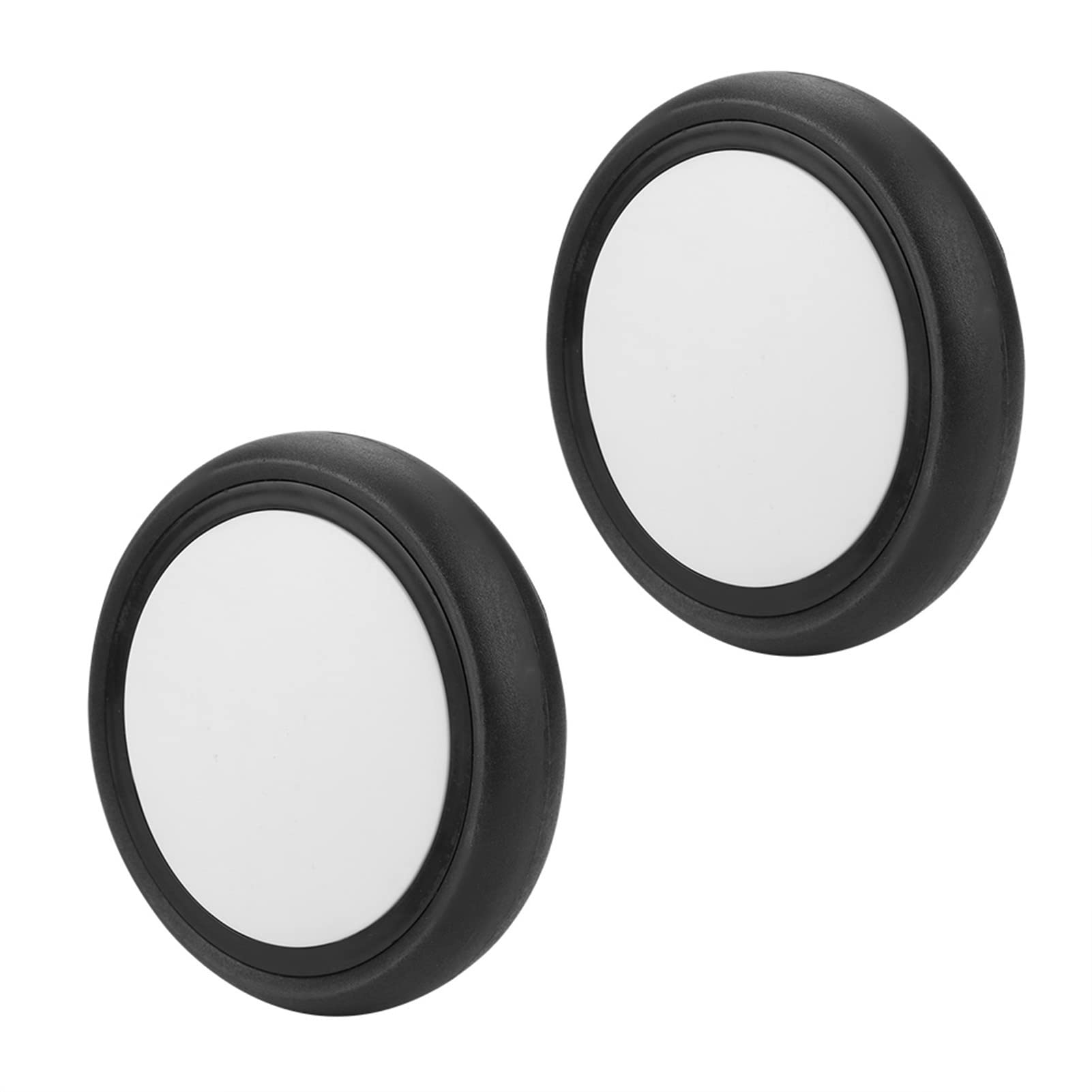 Baby Strollers Rubber Wheels, Baby Strollers Front/Back Wheels Replacement Accessories for Yoya Vovo Wheel Kids Carriage with Tools(1 Pair Back Wheel)