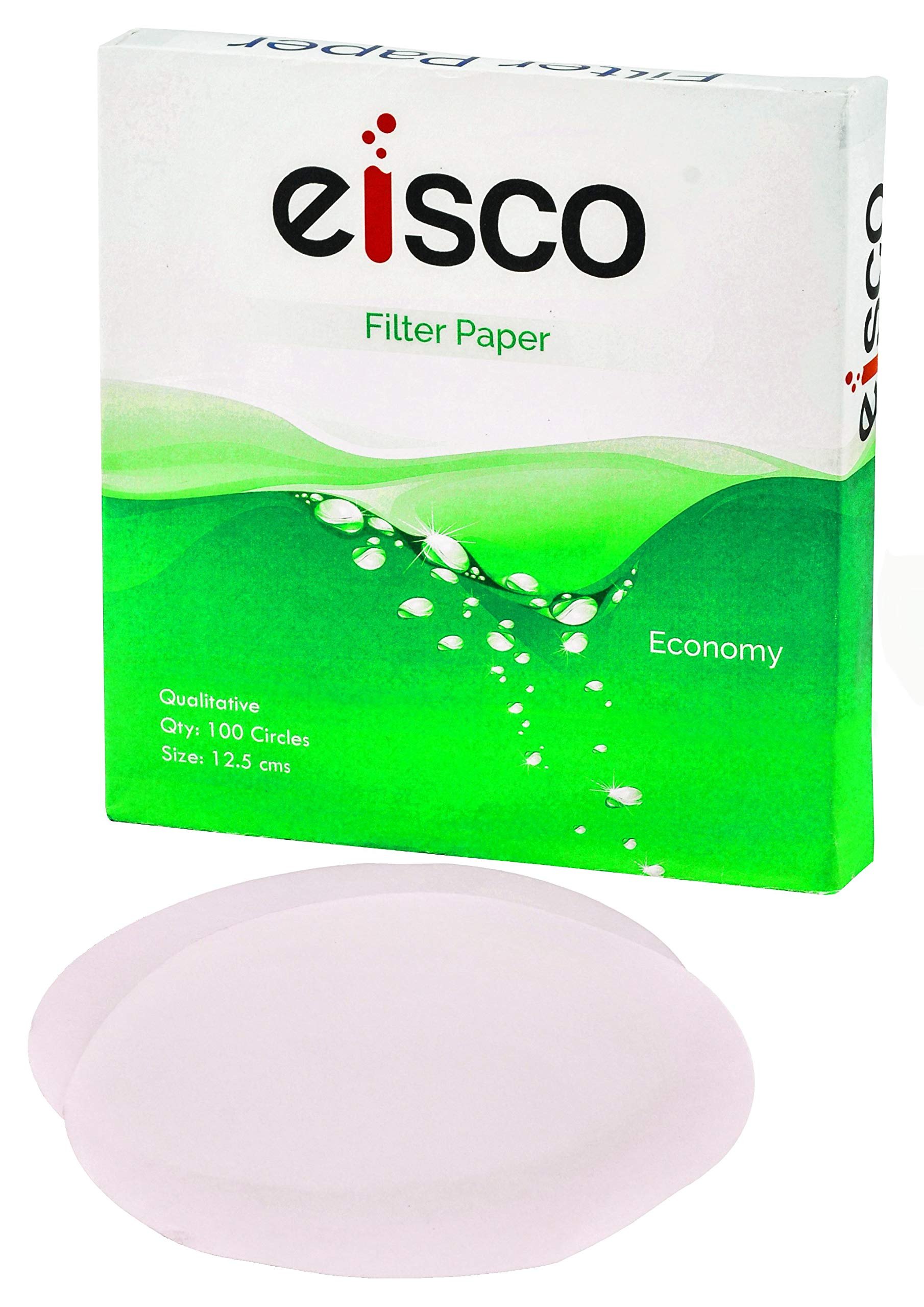 Eisco Labs Qualitative Filter Paper, 18cm, Pack of 100