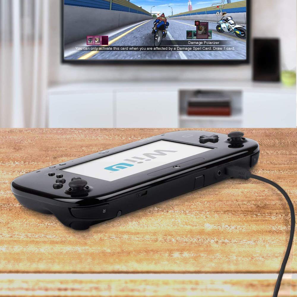 6amLifestyle USB Charger Cable Compatible with Nintendo Wii U Gamepad Controller 10 Feet Long USB Power Charging Cord