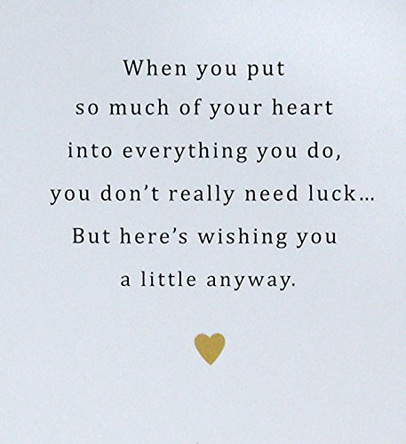 Hallmark Good Luck Card (Horseshoe)