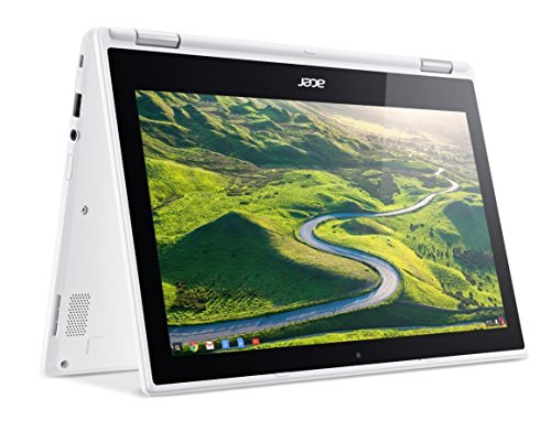 Acer Newest R11 11.6" Convertible 2-in-1 HD IPS Touchscreen Chromebook - Intel Quad-Core Celeron N3150 1.6GHz, 4GB RAM, 32GB SSD, 802.11AC, Bluetooth, HD Webcam, HDMI, USB 3.0, 10-Hour Battery