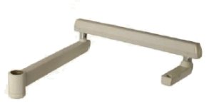 Beaverstate Asepsis 2" Diameter Post-Mount Flex Arm System (Includes control mounting bracket) 106-300