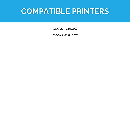 LD Compatible Toner Cartridge Replacement for Kyocera TK-5232K 1T02R90US0 (Black)