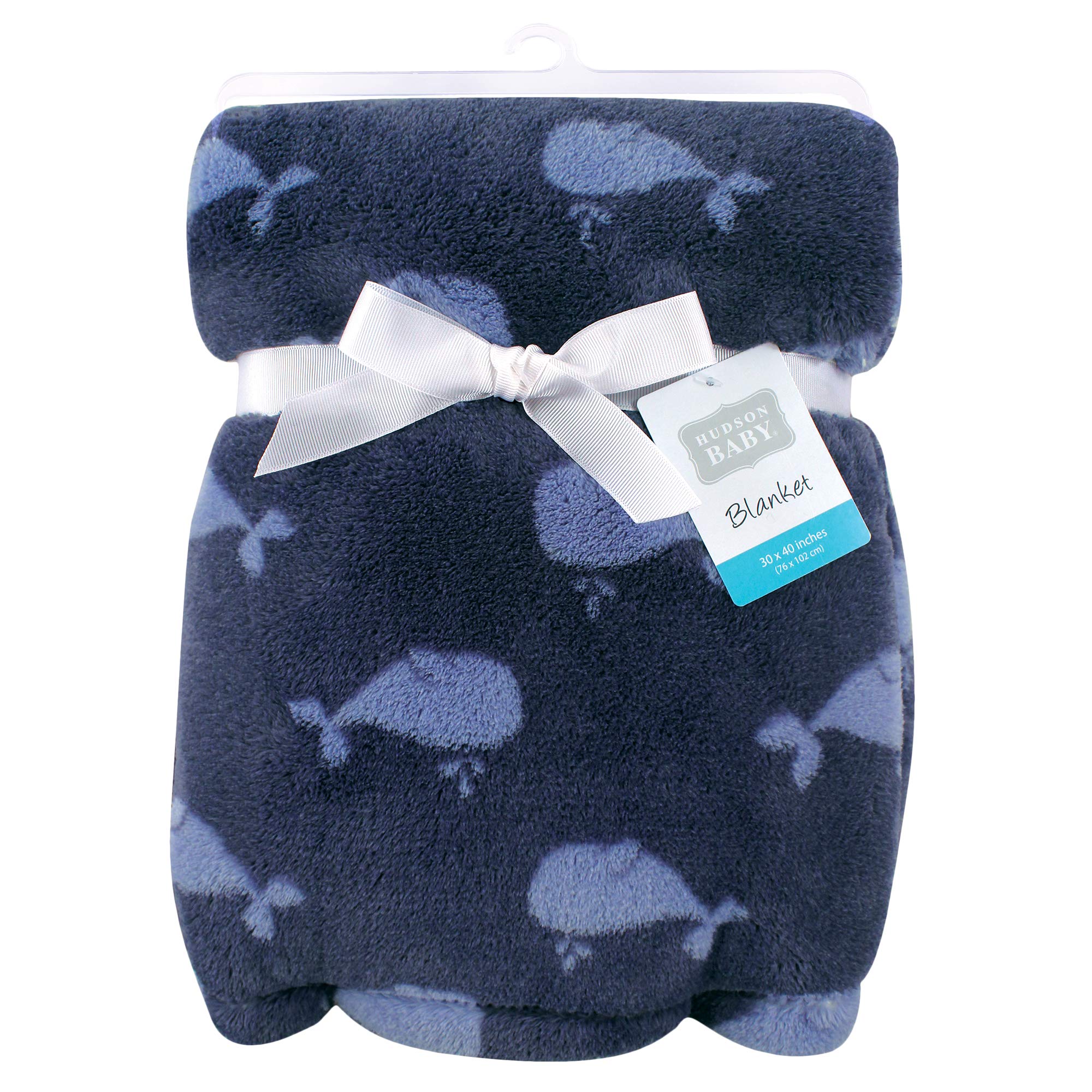 Hudson Baby Unisex Baby Super Plush Blanket, Rose, One Size