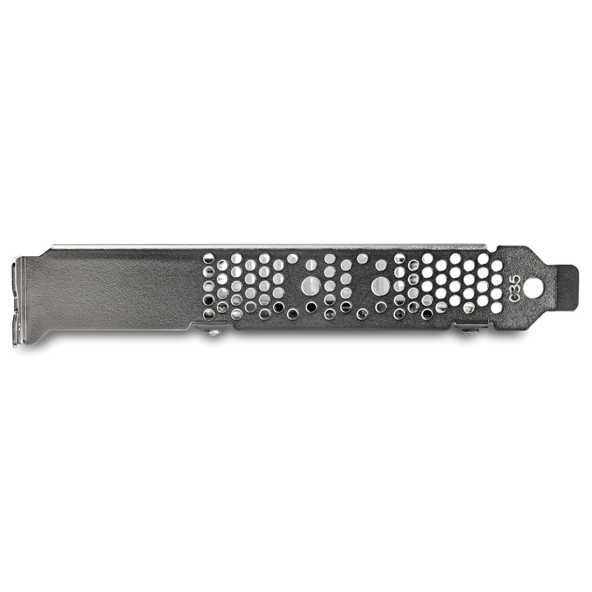 StarTech.com Dual M.2 PCIe SSD Adapter Card - x8 / x16 Dual NVMe or AHCI M.2 SSD to PCI Express 3.0 - M.2 NGFF PCIe (M-Key) Compatible - Supports 2242, 2260, 2280 - JBOD - Mac & PC , TAA (PEX8M2E2)
