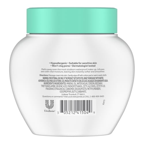 Pond's Unisex Cold Cream Cleanser, 6.1 Oz