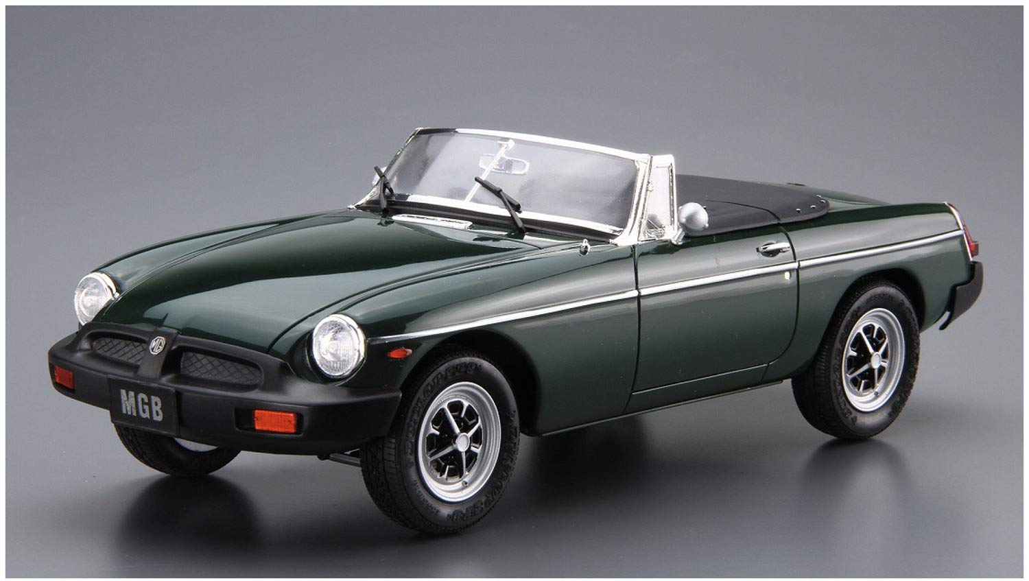 Aoshima Bunka Kyozai 1/24 The Model Car Series No.102 BLMC G/HN5D MG-B MK-3 1974 Plastic Model