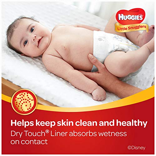 Huggies Little Snugglers Baby Diapers, Size 3, 124 Count, GIANT PACK (Packaging May Vary)