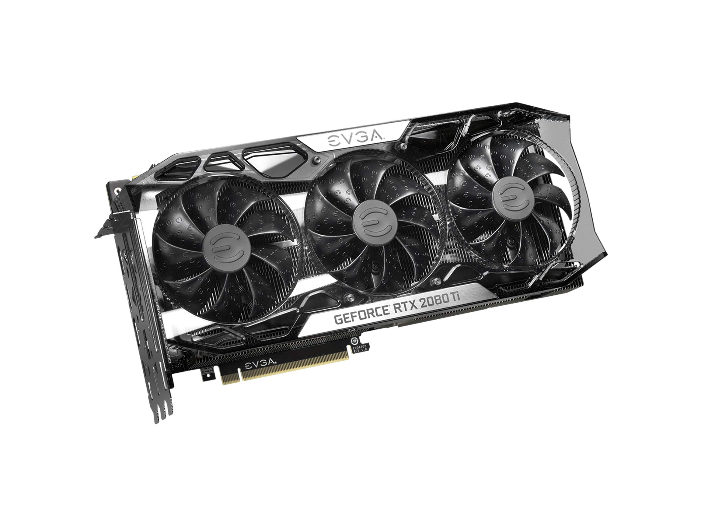 EVGA 11G-P4-2487-KR GeForce RTX 2080 Ti Ftw3 Ultra, Overclocked, 2.75 Slot Extreme Cool Triple + iCX2, 65C Gaming, RGB, Metal Backplate, 11GB GDDR6