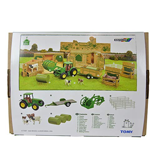 Britains Farm in a Box, Farm Playset for Kids, Multicolor, 3 Years and Up