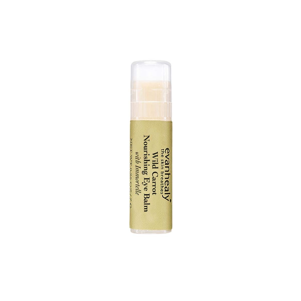 evanhealy Wild Carrot Immortelle Eye Balm | Organic Travel Moisturizer Stick | Hydrating Balm to Brighten Skin Around Eyes, Face, & Body | On the Go Moisturizer