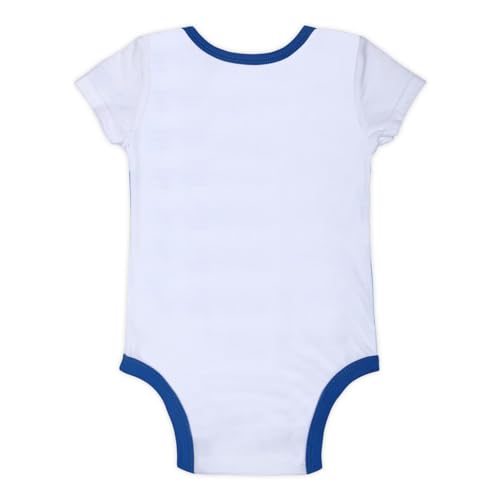 STAR WARS Boys’ Roleplay Short Sleeve Bodysuit for Newborn and Infant – White or Brown or Black