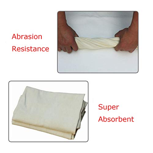 Car Nature Chamois Real Leather Washing Cloth Cleaning Towel Wipes Clean Cham H88 (60X90cm)