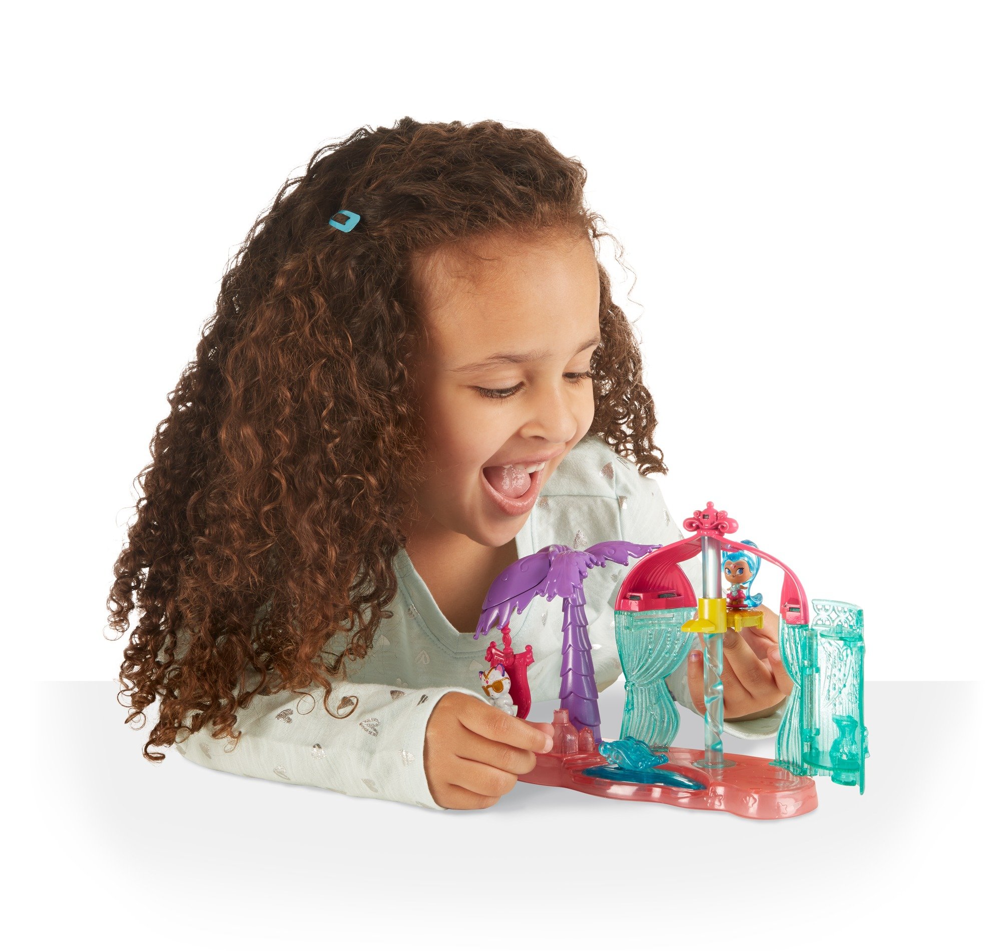 Fisher-Price Nickelodeon Shimmer & Shine, Teenie Genies, Genie Beach Playset