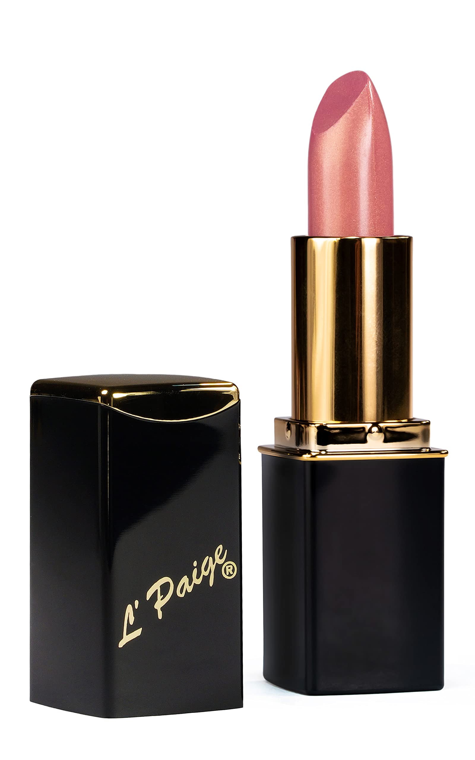 L'Paige L38 - CHAMPAGNE Designer Lipstick | Aloe Vera Based, Long-lasting, Moisturizing