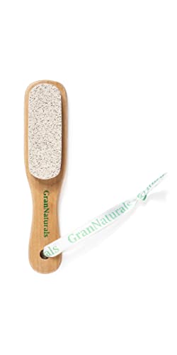 GranNaturals Pumice Stone for Feet with Handle - Corn and Callus Remover, Exfoliator & Scrubber for Dead + Dry Skin on Feet and Pumice Stone for Hands - Corn Removers for Feet