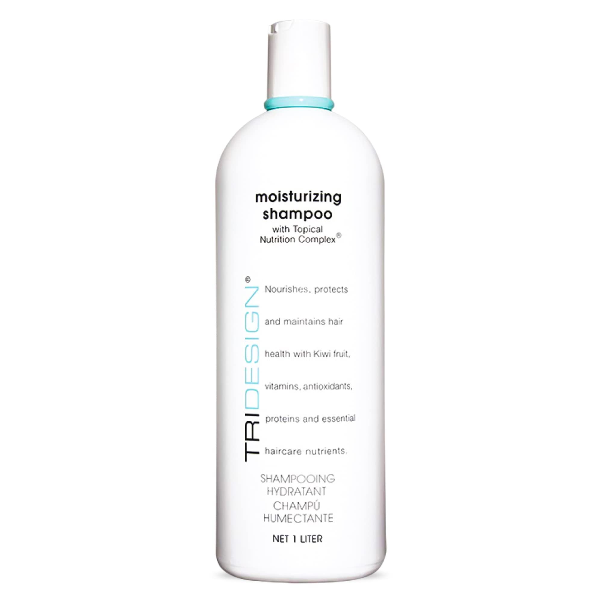 TRIDESIGN Hair Care Moisturizing Shampoo - Revitalizing Hair Shampoo with Topical Nutrition Complex for Men and Women, Home or Salon Shampoo, 10.5 Oz Hair Products to Hydrate & Nourish Hair