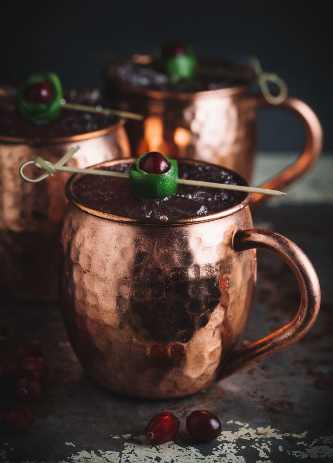 Alchemade 100% Pure Copper Barrel 16 Ounce Mug Perfect For Moscow Mules, Other Cocktails, Or Your Favorite Drinks - Will Keep Beverages Colder Longer