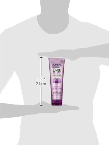 L’Oréal Paris Moisture Sulfate Free Conditioner, Hair Care for Color-Treated Hair with Rosemary Botanicals, EverPure, 8.5 Oz (Packaging May Vary)