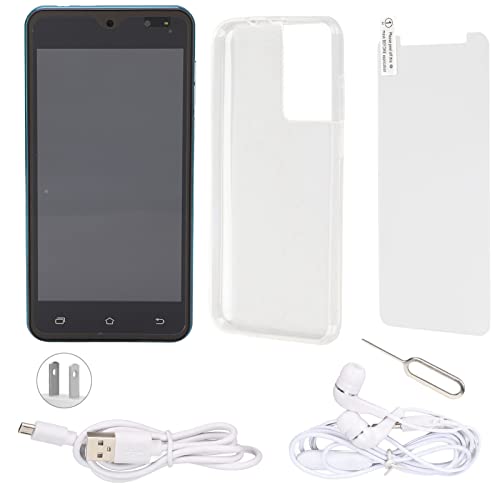 Diydeg 2G/3G Unlocked Smartphone for Android 11, Dual SIM Unlocked Cell Phone with 5.0in Screen, 128GB Expandable Storage, 4GB RAM 512MB ROM, 2MP Camera, 2000mah Battery, Face Recognition(Green)