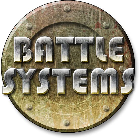 Battle Systems – Modular Fantasy Scenery – Perfect for Roleplaying and Wargames - Multi Level Tabletop Terrain for 28mm Miniatures – Colour Printed Model Diorama – DND Warhammer (Ruined Monastery)