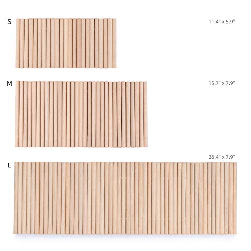 Niteangel Hamster Climbing Ladder Wooden Suspension Bridge for Guinea Pigs Rats Hedgehog Gerbils Mouse Sugar Glider and Other Small Animals (Medium)