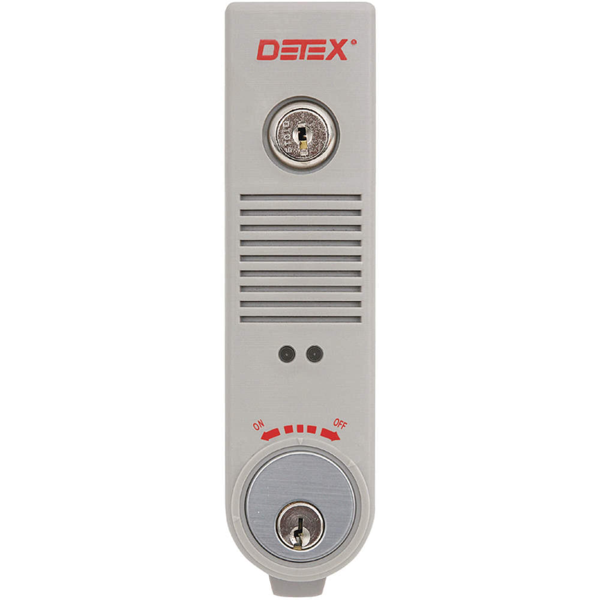 Exit Door Alarm, 9V Battery, Plastic, 100dB
