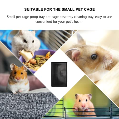 Dog Crate Replacement Pan- Plastic Pet Cage Cleaning Tray- Cage Tray Plastic Base Tray for Rabbit Dog Cat 43x28cm