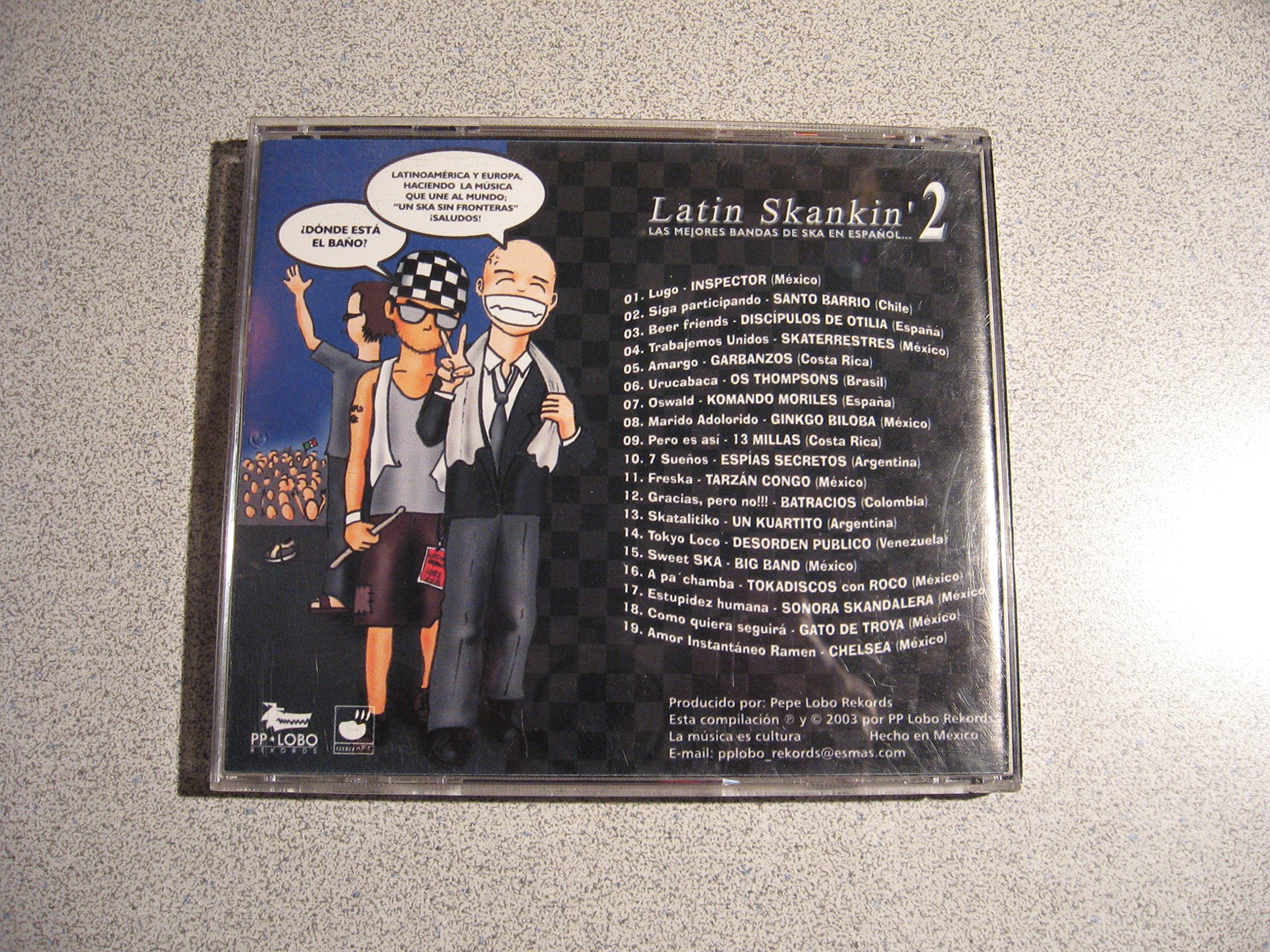 Latin Skankin'2 CD Compilation (2003) PPLobo Rekords Import [Audio CD]