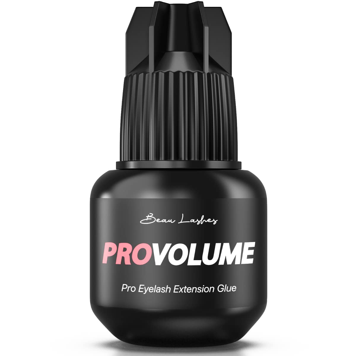 Super Strong Eyelash Extension Glue for Professionals | Strongest Black Lash Adhesive for Long Lasting Semi Permanent Individual Lash Extensions | 1-2s Fastest Drying & up to 7 Weeks Retention