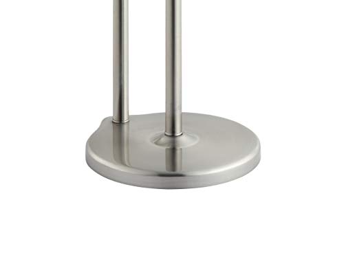 SunnyPoint Free Standing Bathroom Toilet Paper Holder Stand with Reserve, Reserve Area has Enough Space for Jumbo Roll