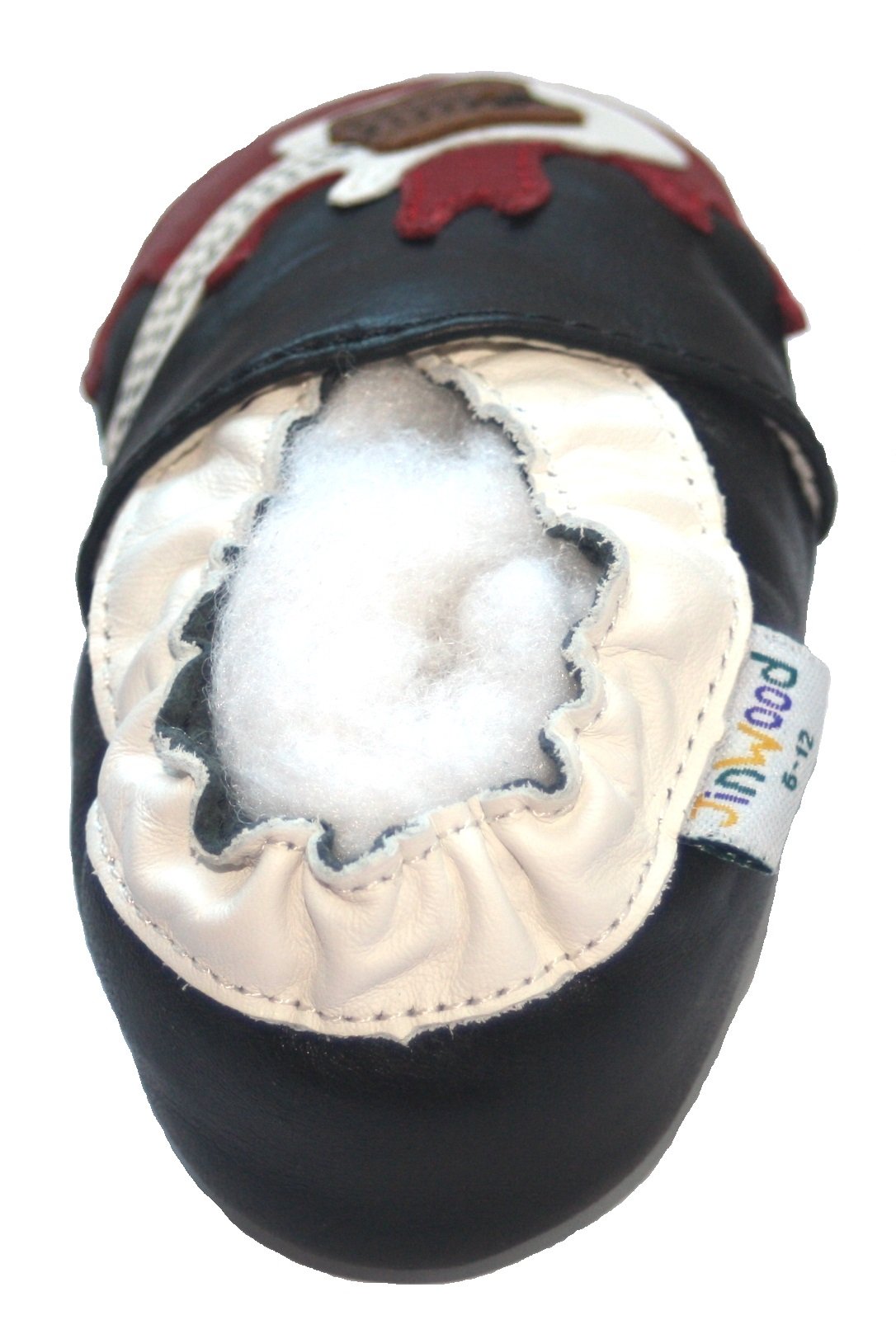 Leather Baby Soft Sole Shoes boy Girl Infant Children Kid Toddler Crib First Walk Gift Guitar Black