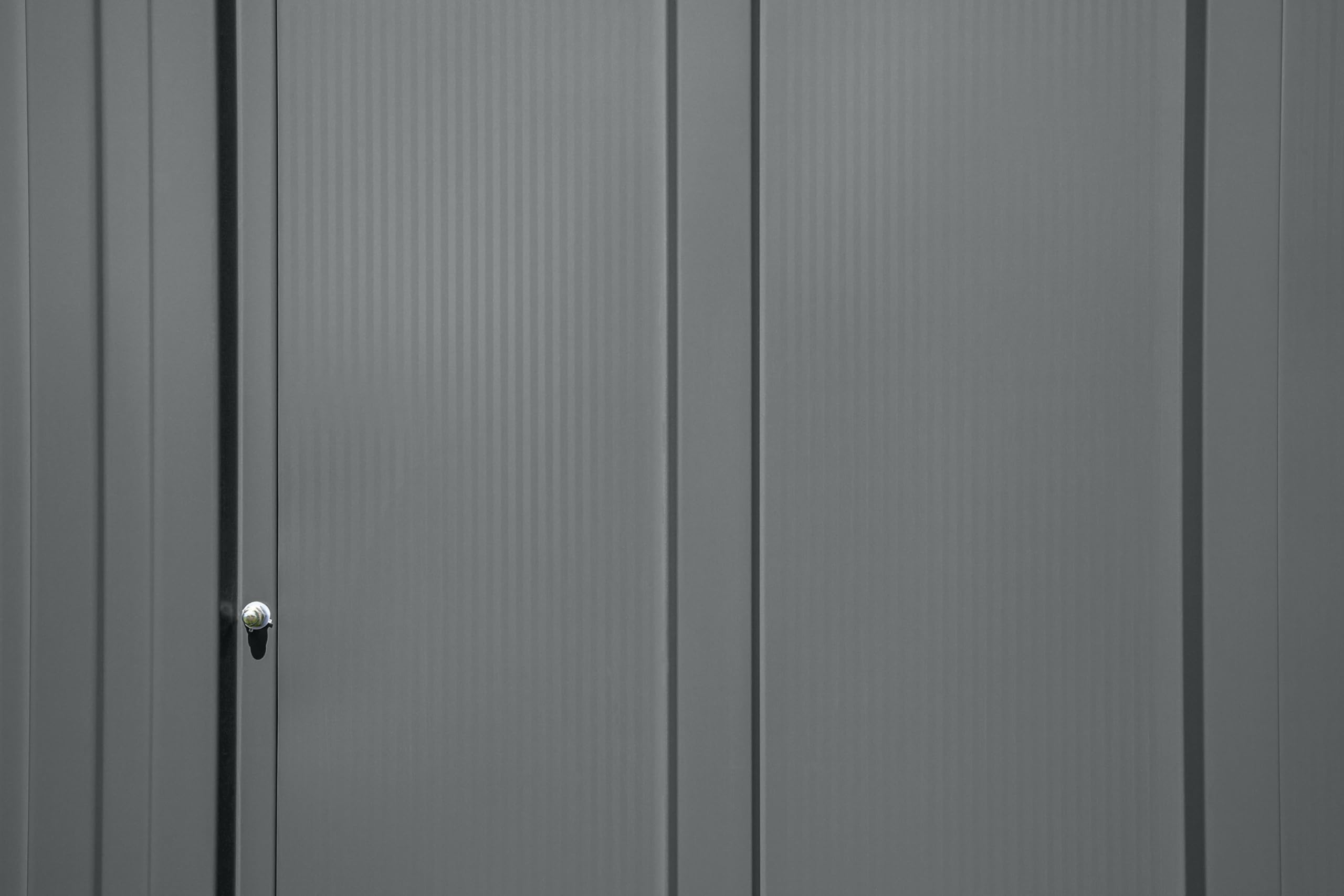 Arrow Classic Steel Storage Shed, 10x14, Charcoal